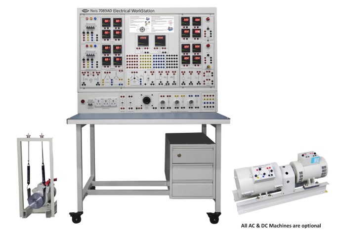 Nvis 7089AD Electrical Workstation for AC & DC Machines